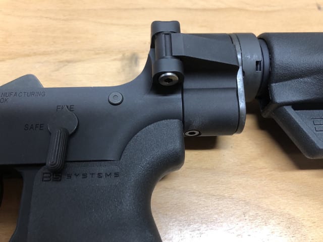 Integrated Folding AR-15 Billet Complete Lower Receiver – 17 Design and ...