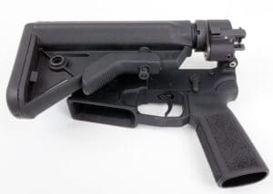 Integrated Folding AR-15 Billet Complete Lower Receiver – 17 Design and ...